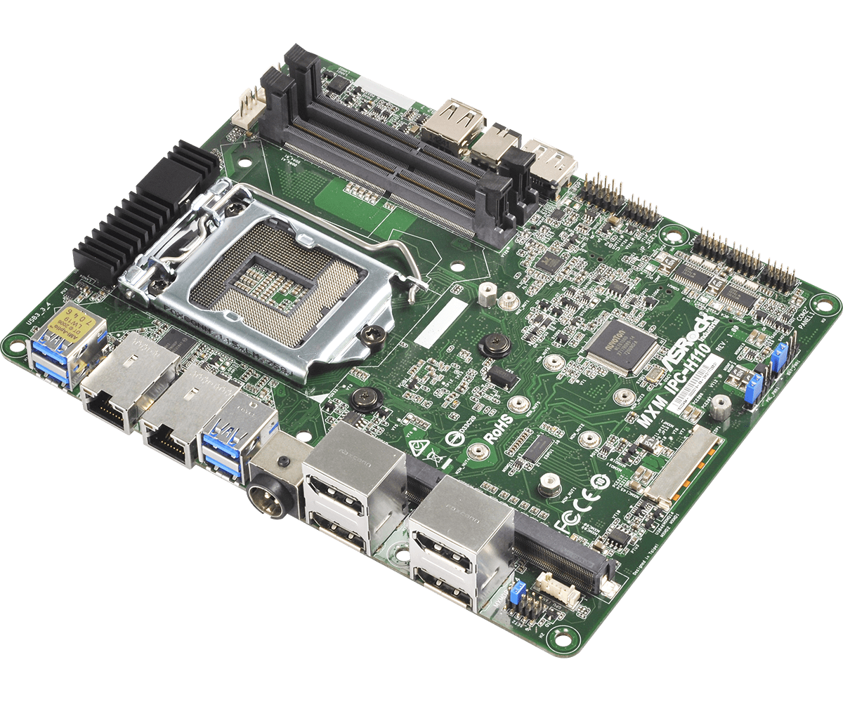 Asrock MXM IPC-H110 - Motherboard Specifications On MotherboardDB